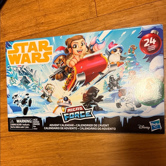Hasbro | Toys | Hasbro Disney Star Wars Micro Force Advent Calendar Nwt ...
